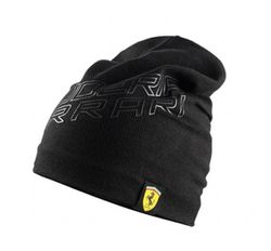 Bonnet Scuderia FERRARI Noir de la Collection Officielle FERRARI